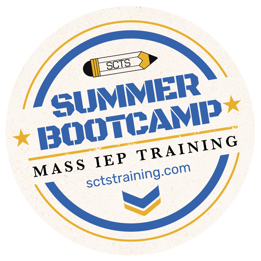 Massachusetts IEP Training Summer Bootcamps